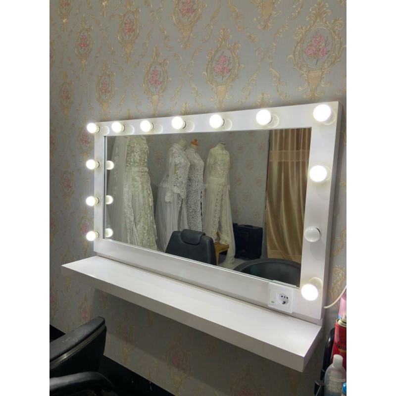 Jual Vanity Mirror Uk 120X70 Set (Tatakan) | Shopee Indonesia