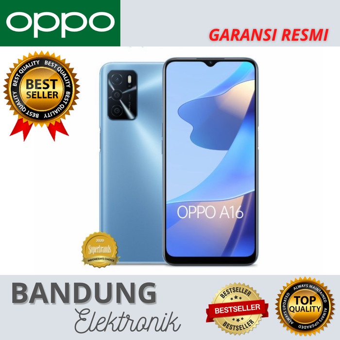 Jual OPPO A16 3/32 & 4/64 NEW GRS RESMI OPPO ( BANDUNG ) | Shopee Indonesia