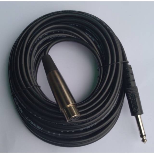 Jual Kabel mic microphone 15 meter xlr female to akai male / kabel mic ...
