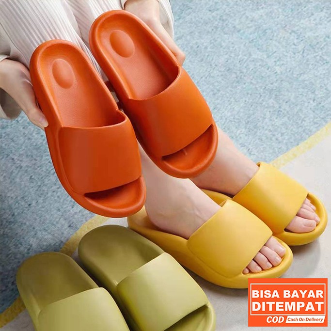Jual TG144 SANDAL RUMAH WANITA PRIA/SENDAL KAMAR MANDI/SANDAL KARET ...