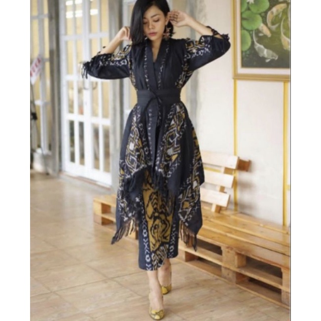 Jual baju tenun - baju kondangan - baju pesta - setelan tenun - baju ...