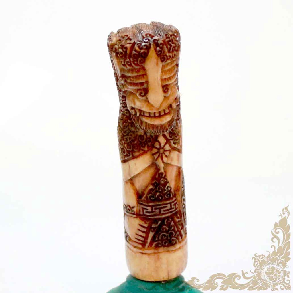 Jual DEDER HANDLE KERIS TANDUK RUSA Ukiran Tanduk Rusa Madura Putra ...