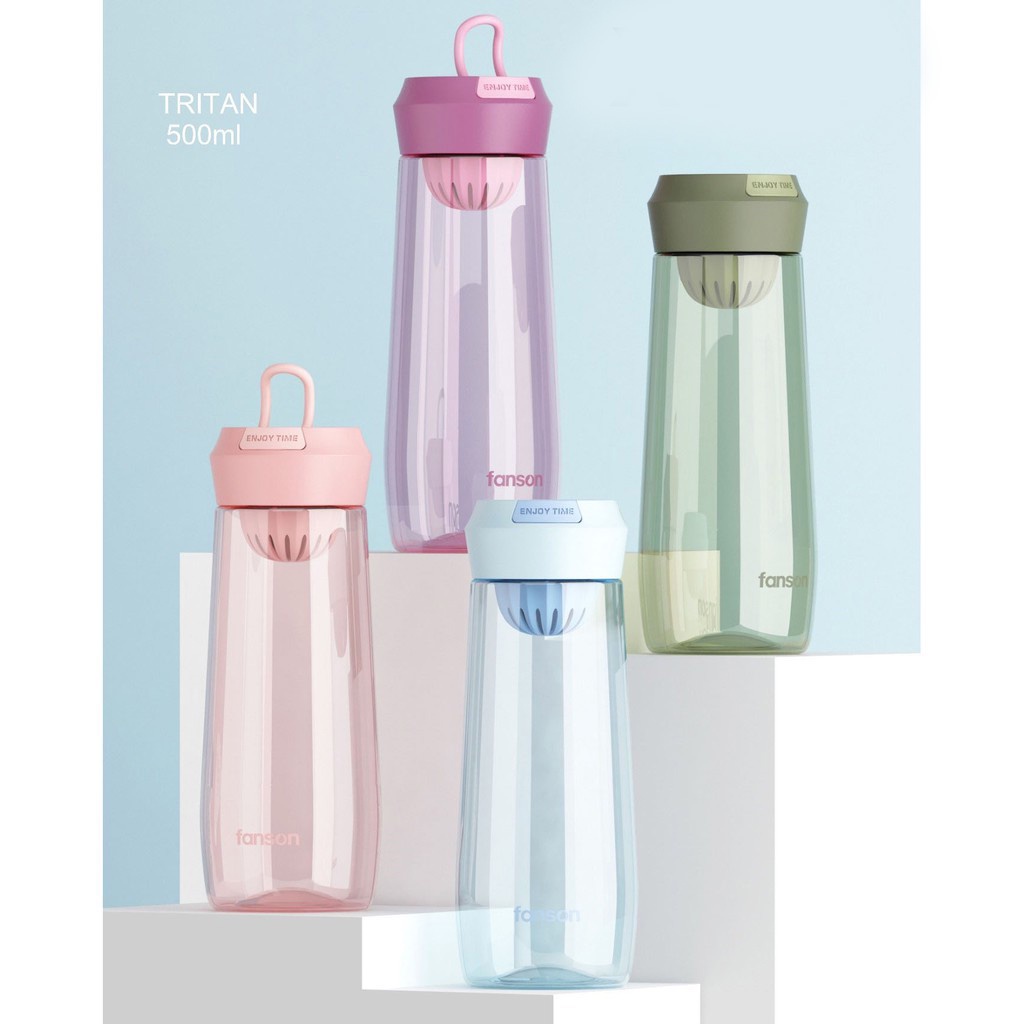 Jual BOTOL MINUM TRITAN F4002 - INFUSED BOTTLE MERK TRITAN 500ML ...