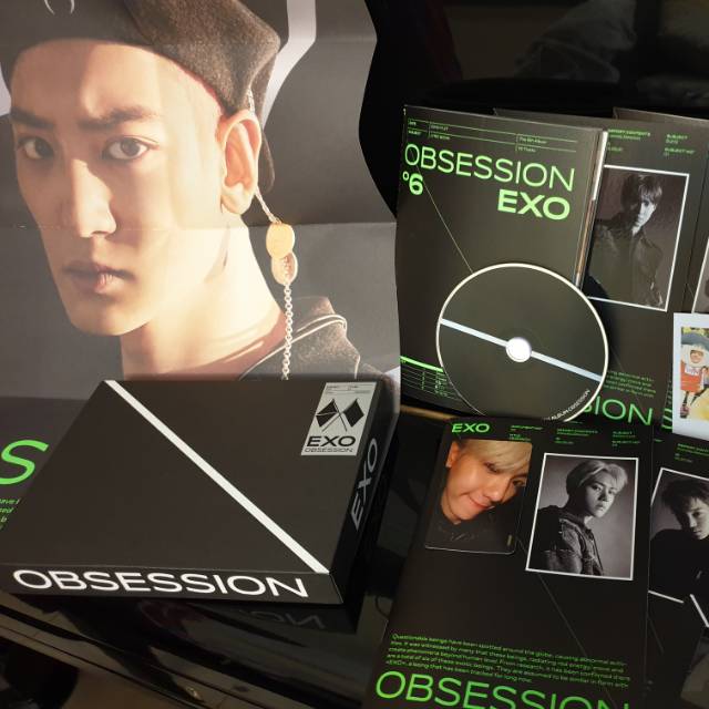Jual Poster EXO Chanyeol Obsession Album | Shopee Indonesia
