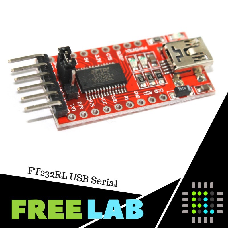 Jual FT232RL FTDI USB to Serial TTL Module 3.3V 5V | Shopee Indonesia