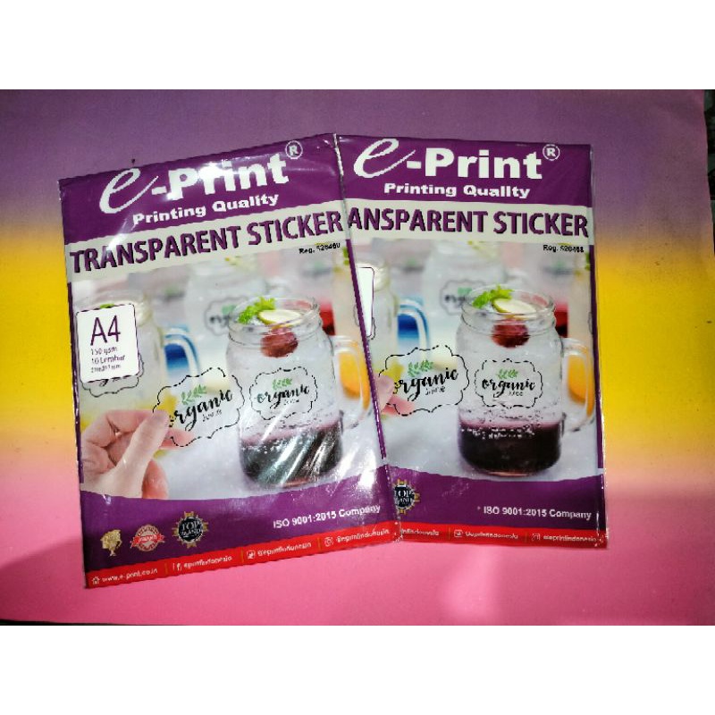 Jual TRANSPARENT STICKER | Shopee Indonesia