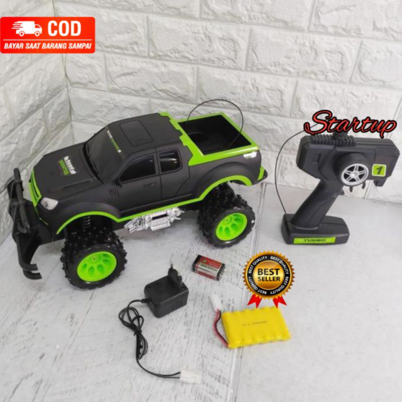 Jual Mobil RC Jeep Dark Monster 1:10 Scale Remote Control / Mainan ...