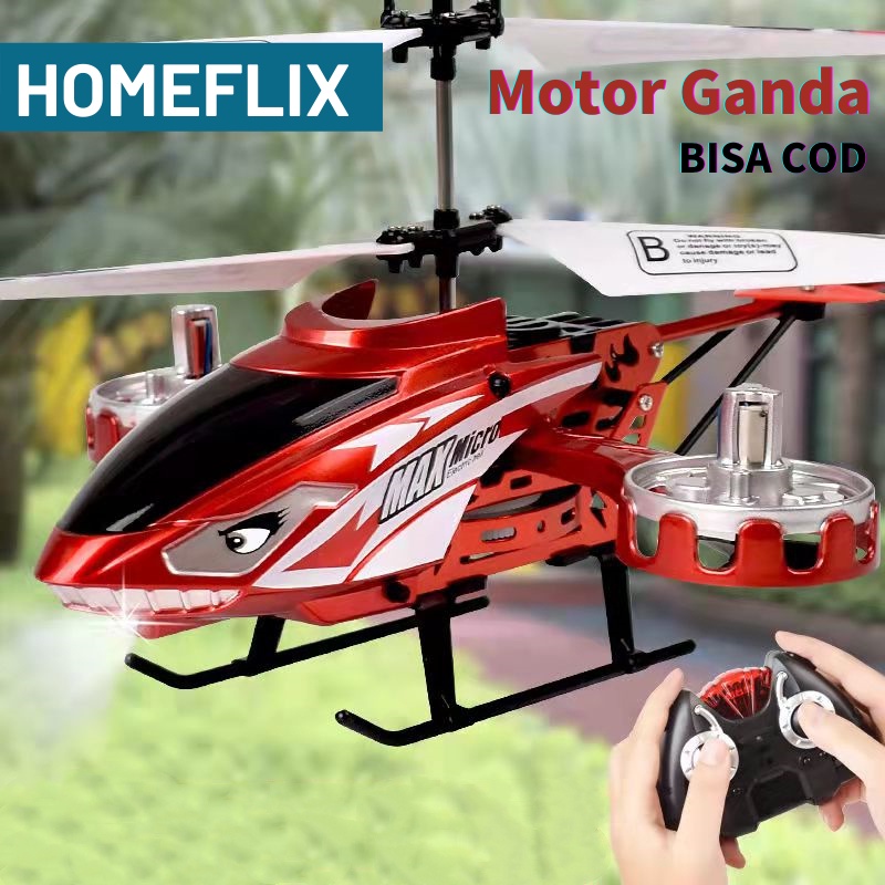 Jual RC Helicopter 4,5CH Motor ganda Remote Control Helikopter Tahan ...