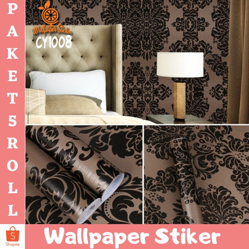 Jual PAKET HEMAT ISI 5ROLL WALLPAPER STIKER DINDING / WALLSTIKER ... Jual PAKET HEMAT ISI 5ROLL WALLPAPER STIKER DINDING / WALLSTIKER ...