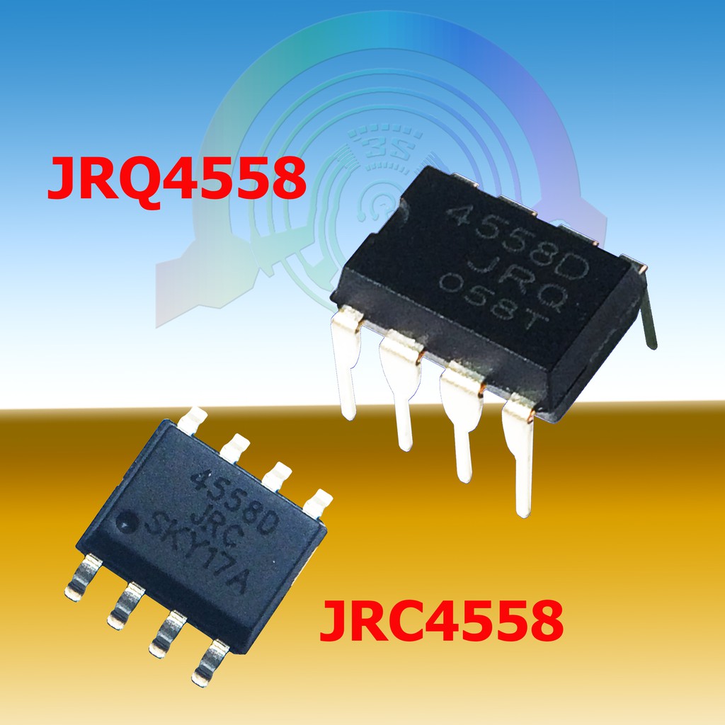 Jual JRC4558 JRQ4558 Dual Operational Amplifier | Shopee Indonesia