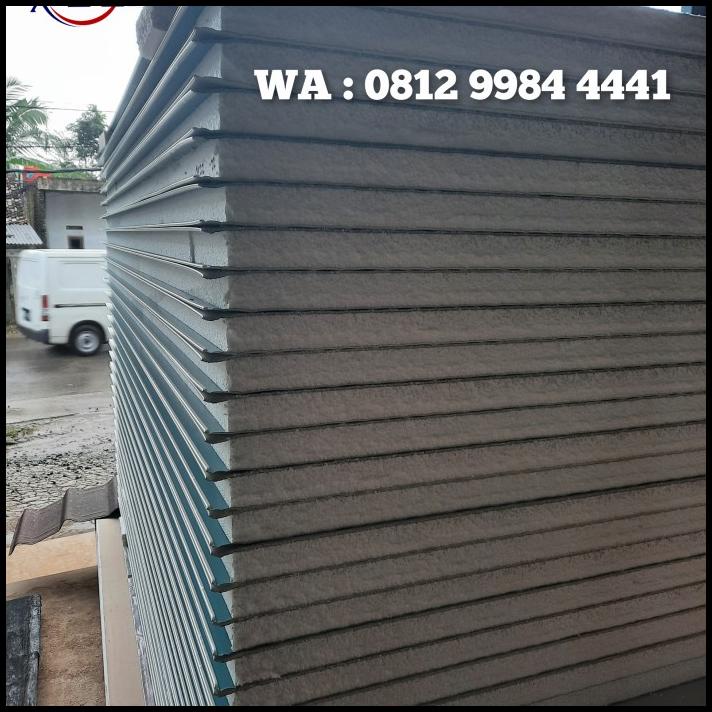 Jual Sandwich Panel Dinding 50Mm 10 Lembar + 10 Batang Base Channel 50 ...