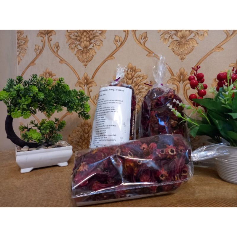 Jual Teh Bunga Rosella Merah | 100% bunga rosella merah | Shopee Indonesia