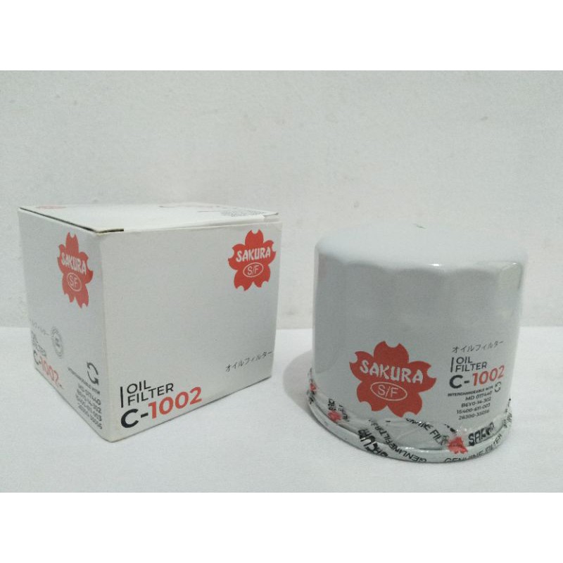 Jual Filter Oli Mitsubishi Sakura C-1002 Original Untuk Colt T120SS ...