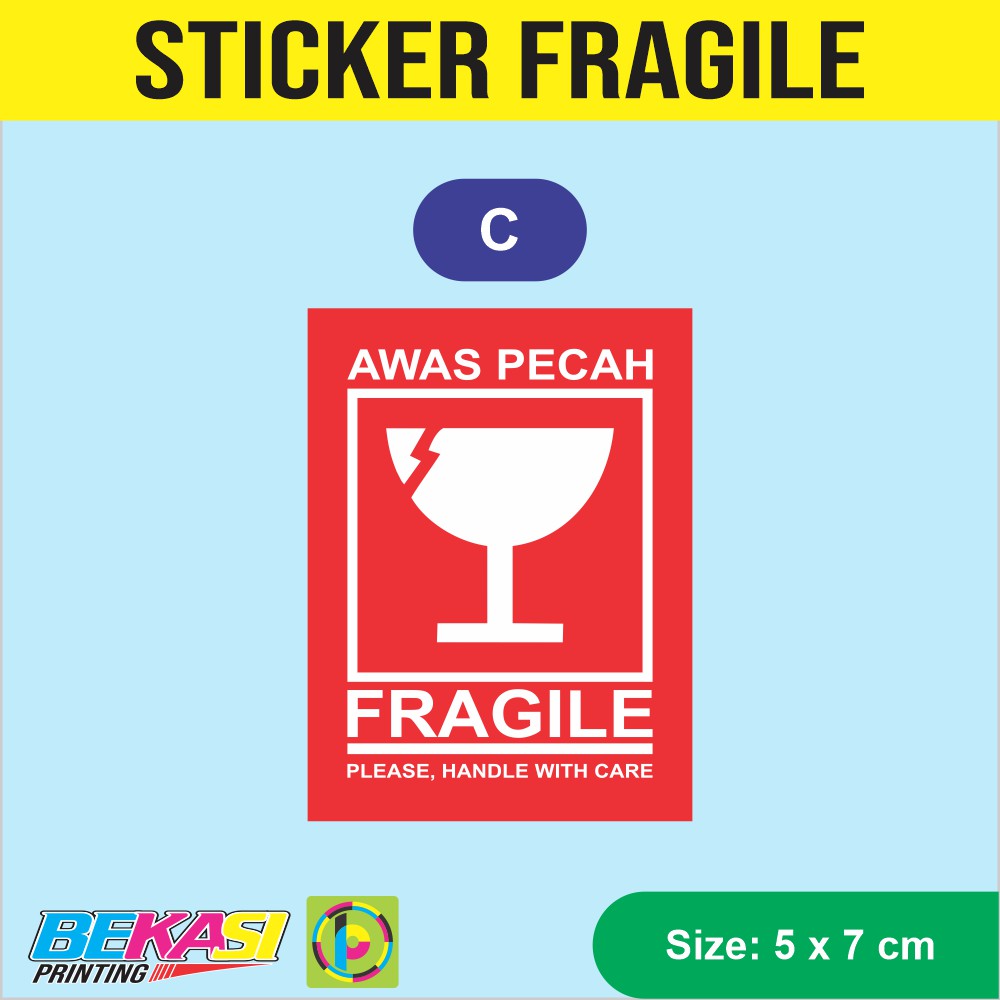 Jual Sticker Food Stuff On Board / Label Makan / Fragile / Stiker Awas ...