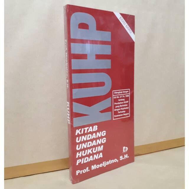Jual KUHP - PROF MOELJATNO S.H | Shopee Indonesia