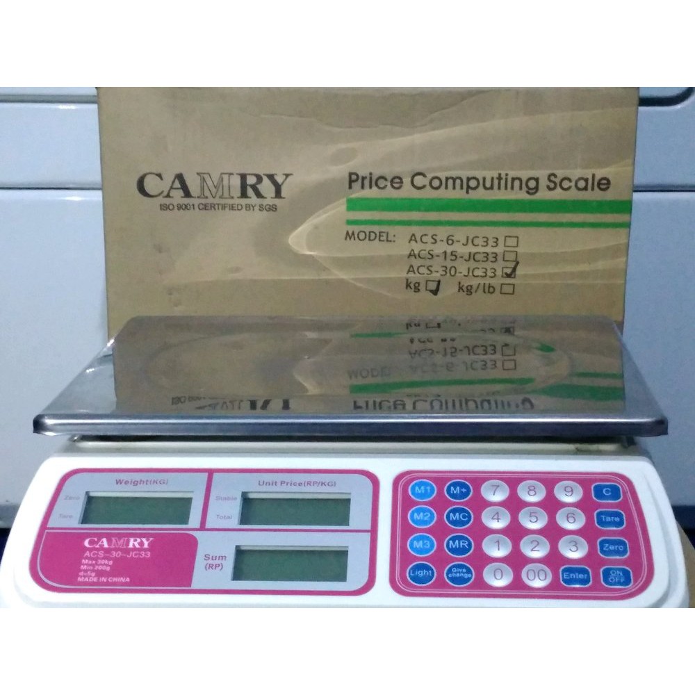 Jual timbangan digital camry 30kg | Shopee Indonesia