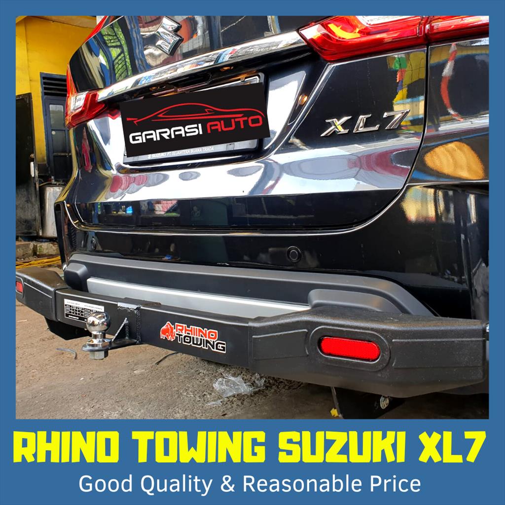 Jual Tanduk Belakang Bumper Mobil Suzuki XL7 Towing Bar RHINO Guard ...