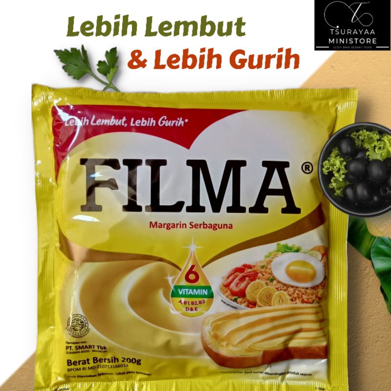 Jual Filma Margarine Mentega Serbaguna Kemasan 200 Gram | Shopee Indonesia