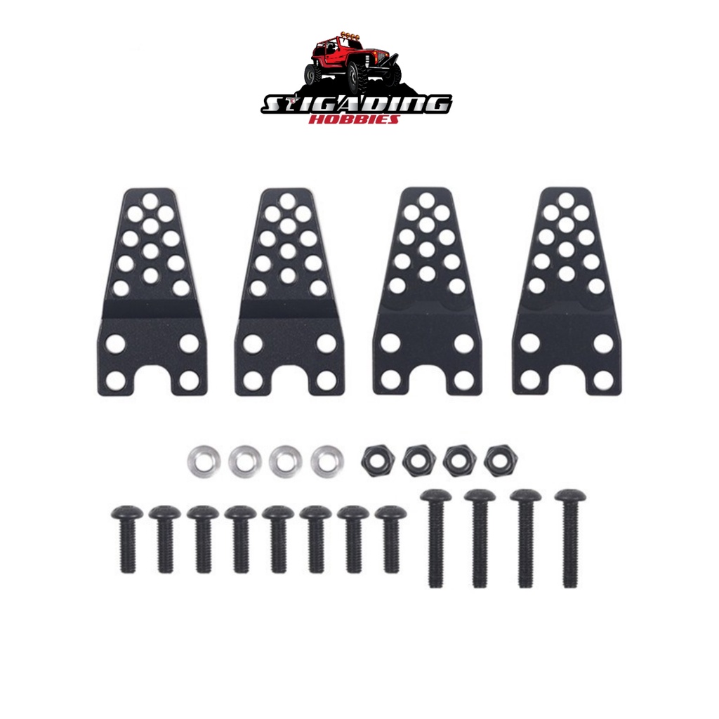 Jual 4 PCS SHOCK TOWER METAL MOUNT SHOCK RC 1/10 RGT AXIAL SCX10 ...