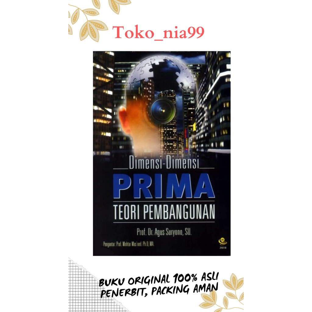 Jual Buku Original Dimensi Dimensi Prima Teori Pembangunan UB Press ...