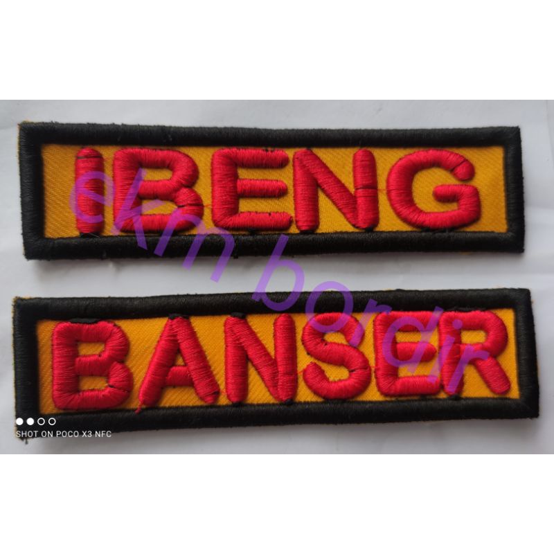 Jual Paket Nama dan Tulisan Banser | Shopee Indonesia