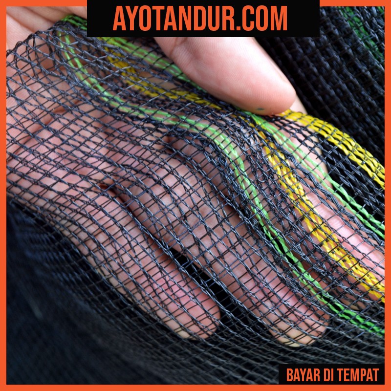 Jual Waring Jaring Hitam Lebar 1,2 m Pagar Tanaman | Shopee Indonesia