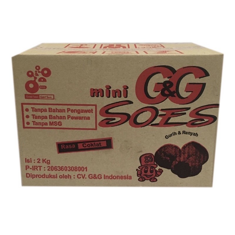 Jual 1 DUS SOES GG (2kg) SUS COKLAT MERK GG (EXP PANJANG) | Shopee ...