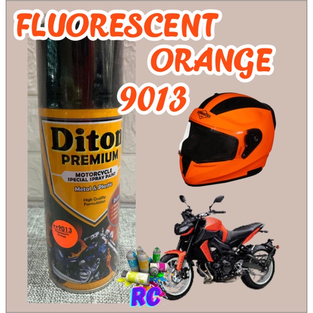 Jual Cat motor diton premium 9013 fluorescent orange stabilo | Shopee ...
