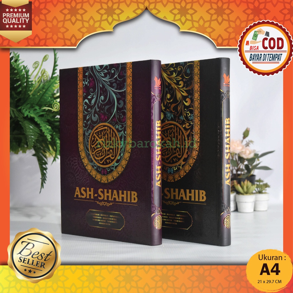 Jual Mushaf Al Quran Ash-Shahib Ukuran A4 Besar Alquran Ash Shohib Rasm ...