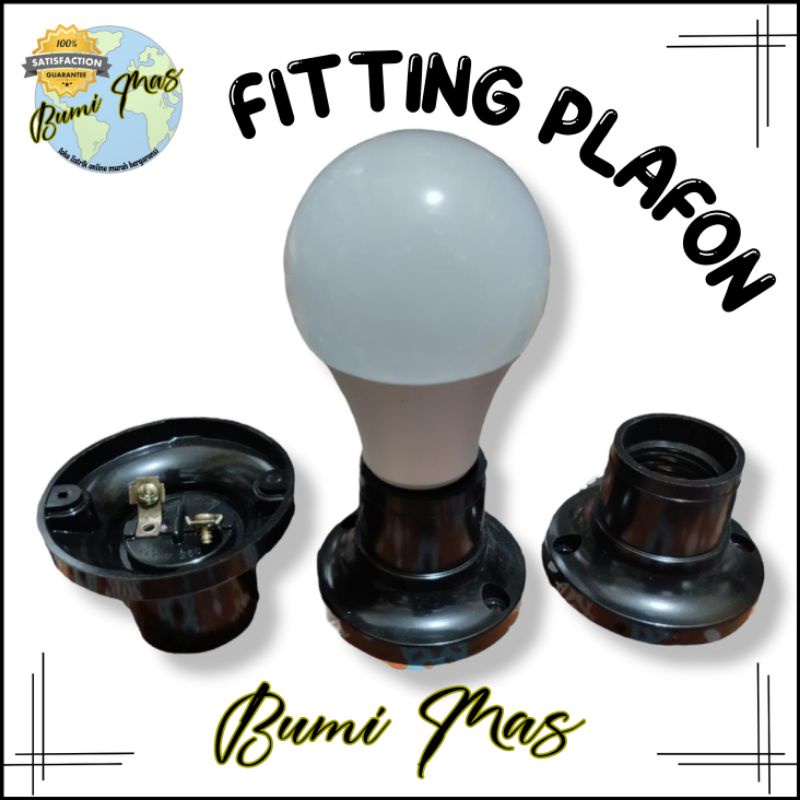 Jual FITTING PLAFON BULAT / FITTING PLAFON | Shopee Indonesia