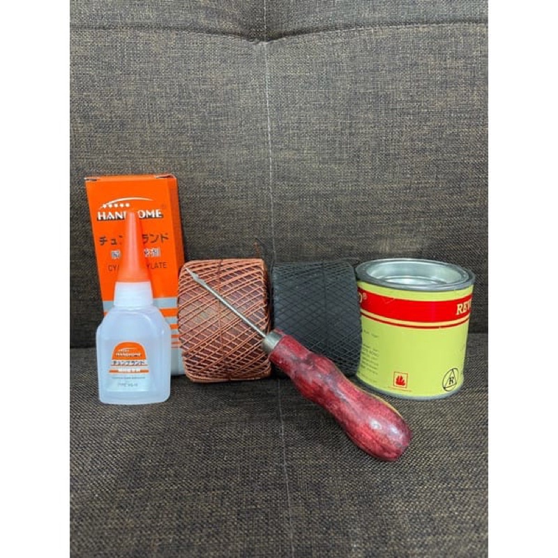 Jual PAKET ISI 5 SOL SEPATU - JARUM SOL SEPATU + Lem sol sepatu + Lem ...