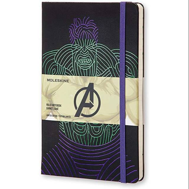 Jual Mokeskine Ruled Notebook HULK The Avengers Limited Edition ...