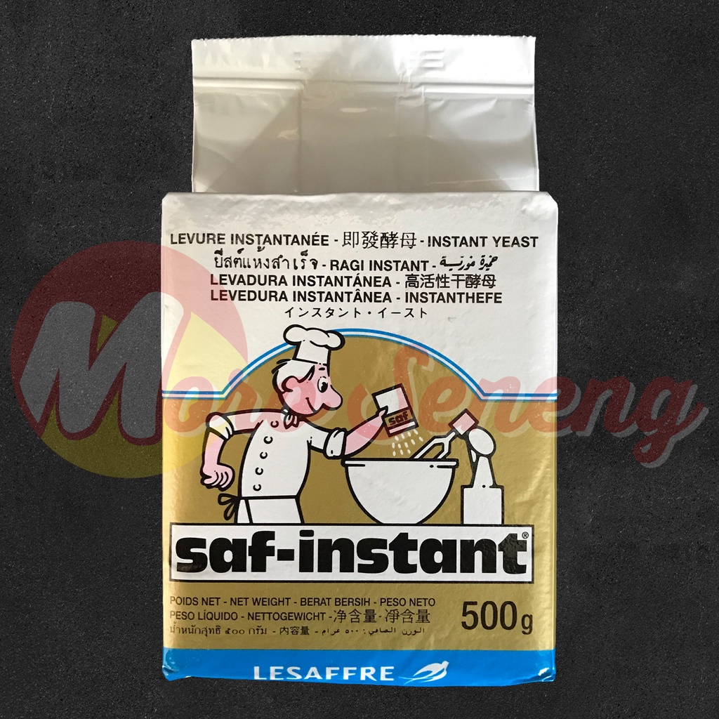 Jual Ragi Instant / Instant Yeast Lesaffre Saf Instant 500 gram ...