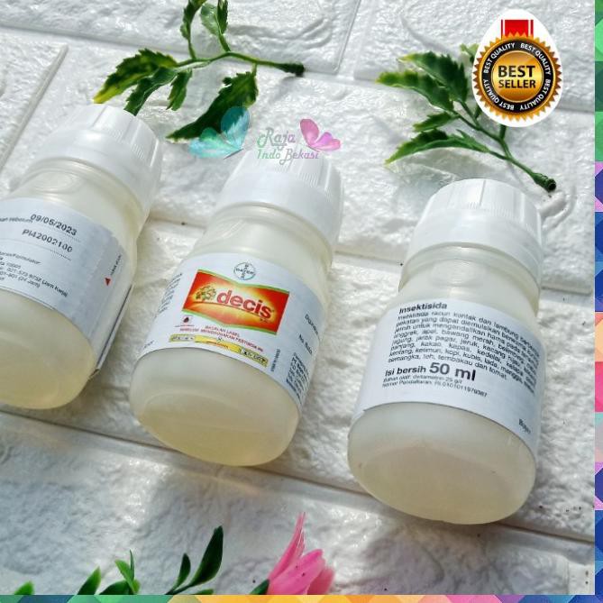 Jual NEW DECIS 50 ML INSEKTISIDA BAYER OBAT PEMBASMI HAMA SERANGGA ULAT ...