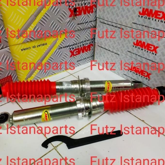 Jual Shock breaker merk JAMEX PREMIUM TOYOTA FORTUNER DEPAN ADJUSTABLE futz15 Murah | Shopee ...