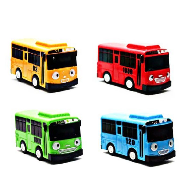 Jual PROMO Mainan Anak 1 pcs Mobil Mobilan Tayo Toya The Little Bus Pull Back Karakter SNI ...