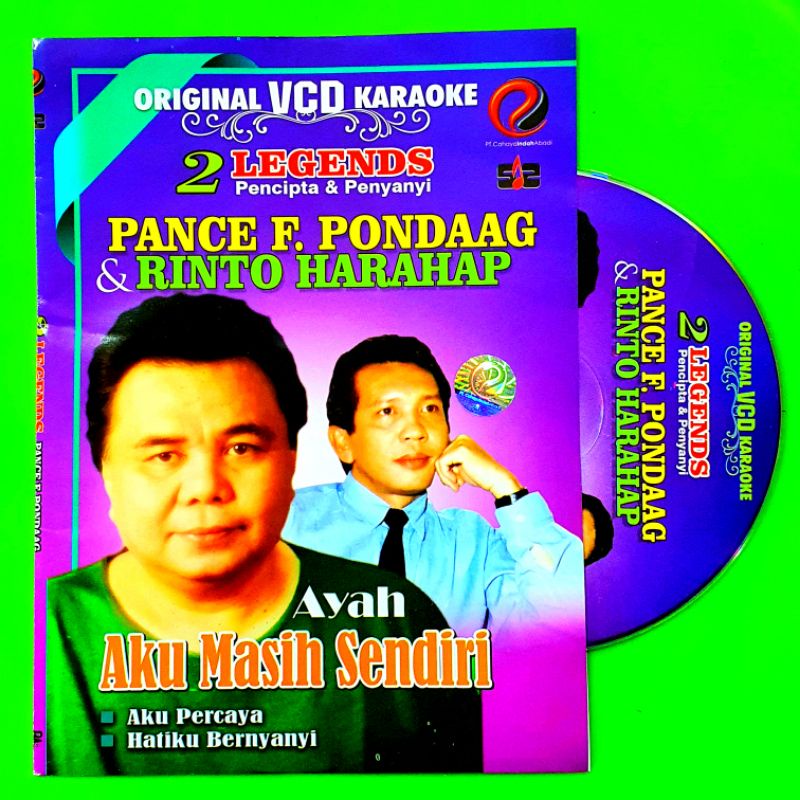 Jual KASET ORIGINAL KARAOKE VIDEO MUSIK ALBUM 2 LEGENDARIS PENCIPTA & PENYANYI LAGU POP ...