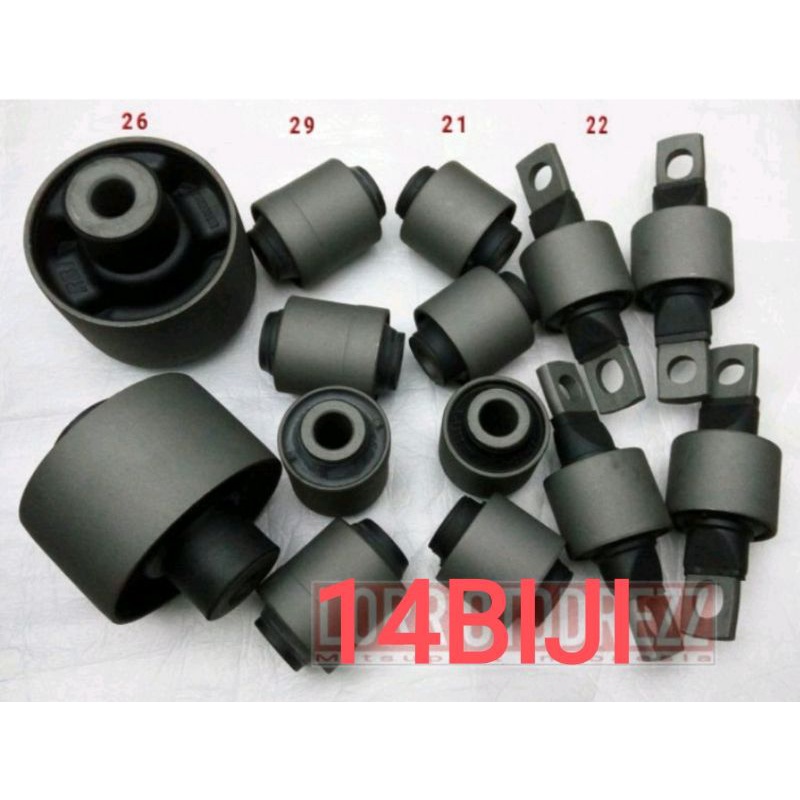 Jual bushing link arm belakang lancer evo 3 lancer evo 4 ck4 set 14pcs ...