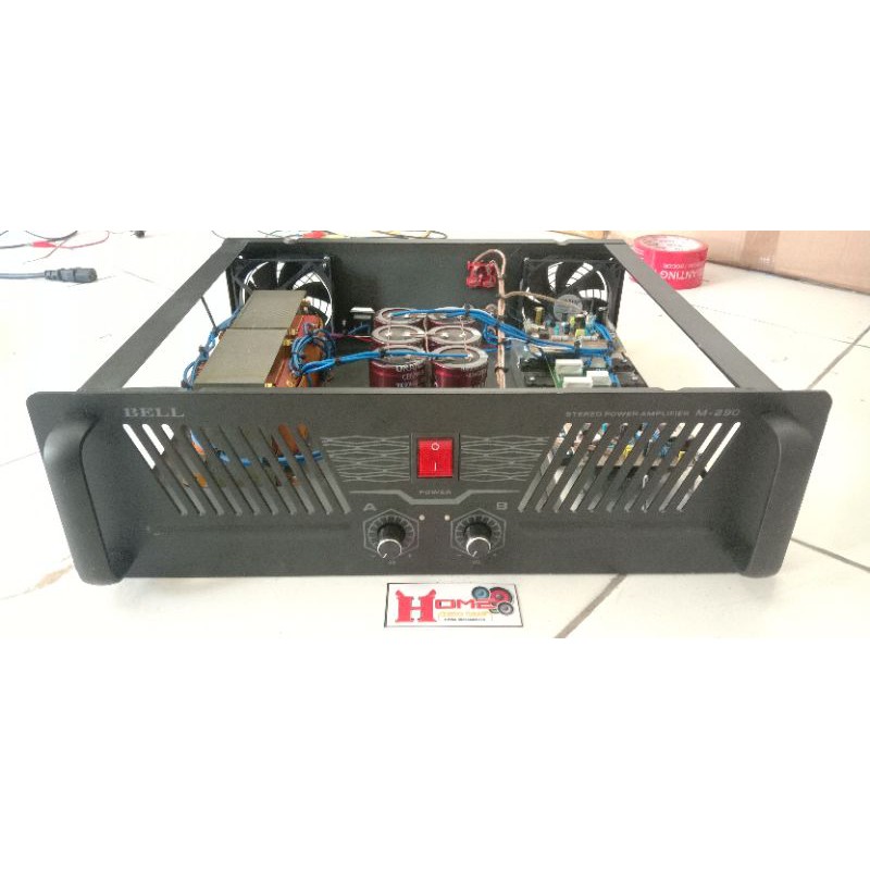 Jual POWER AMPLIFIER RAKITAN 800W DOBLE TRAFO 10A | Shopee Indonesia