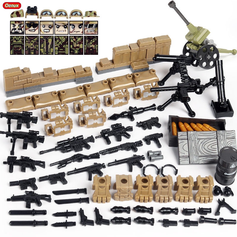Jual New 6PCS Mini Camouflage Army Soldiers Figure Military Small ...