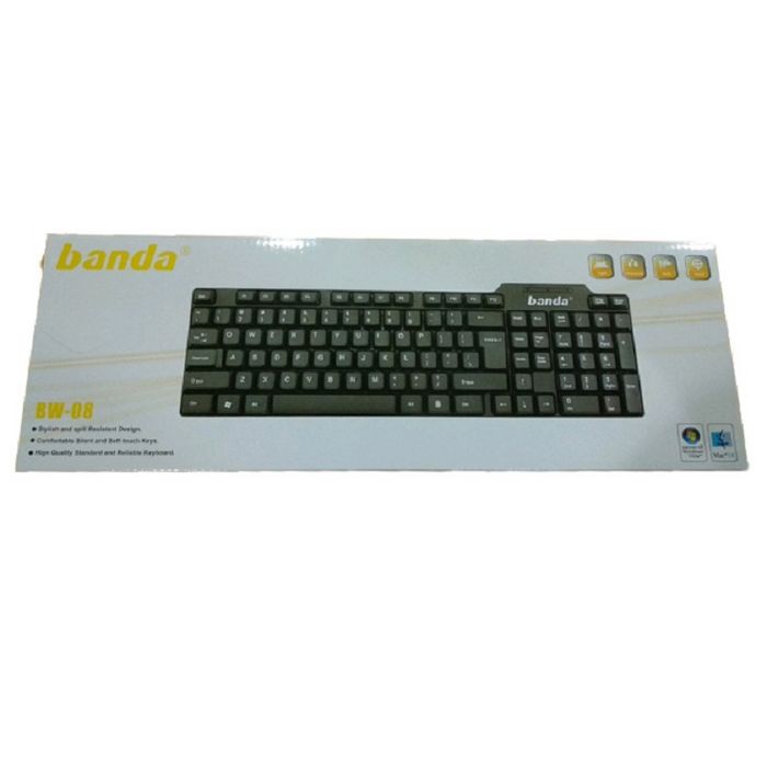 Jual Banda BW-08 USB Keyboard - Keyboard Usb | Shopee Indonesia