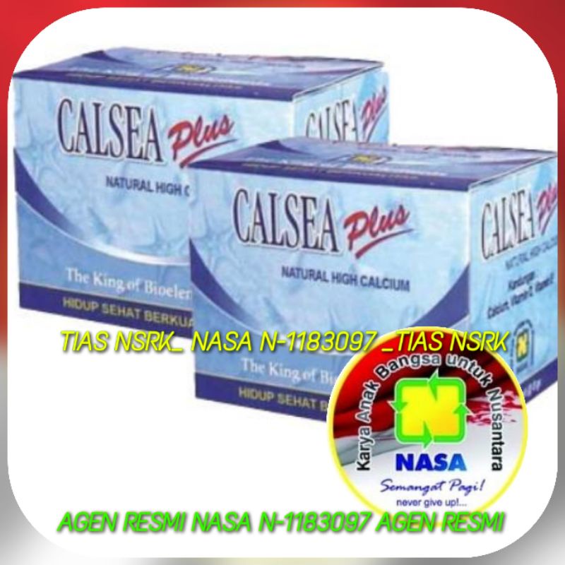Jual Produk Kesehatan. CALSEA Plus Natural High Calcium (12 sachet ...