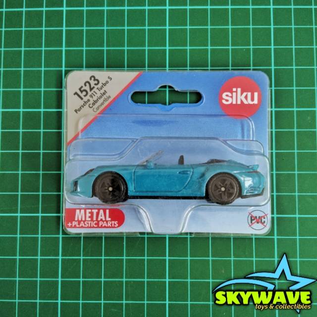 Jual Diecast SIKU 1523 - Porsche 911 Turbo S Cabriolet Convertible ...