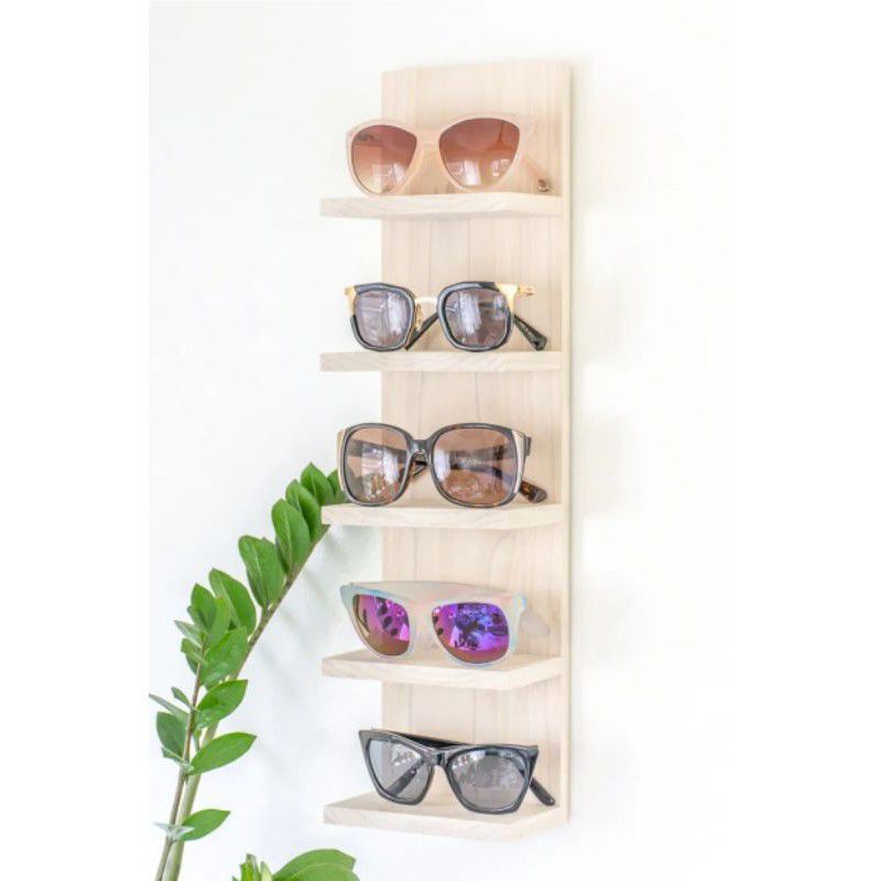 Jual Rak Kacamata Kayu Jati Belanda Rak Dinding serbaguna | Shopee ...