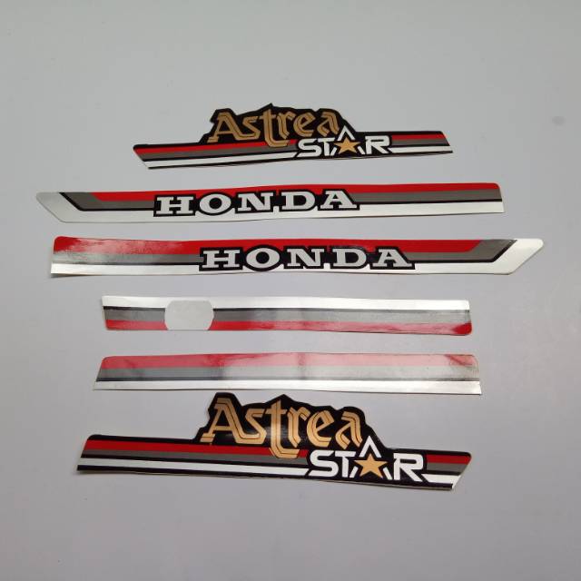 Jual Sticker astrea star striping astrea star | Shopee Indonesia