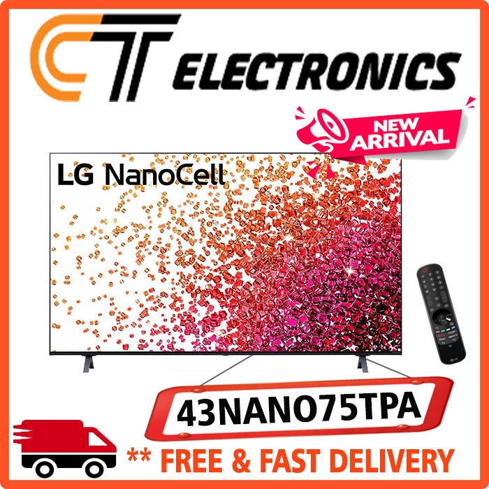 Jual LG LED 43 INCH NANO CELL SMART TV 4K 43NANO75TPA 43NANO75 43NANO ...