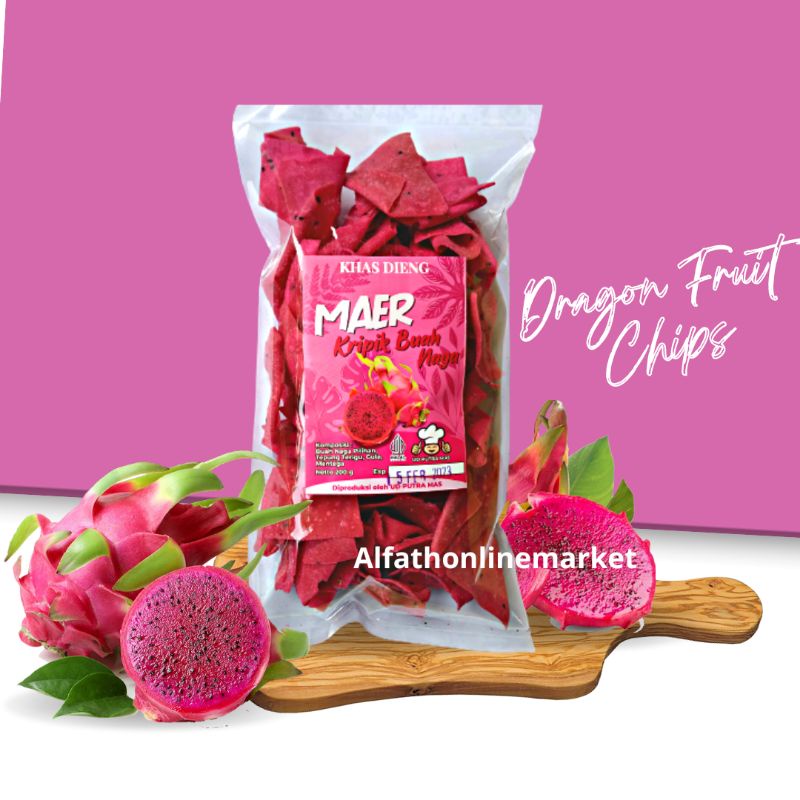 Jual Keripik Buah Naga - Apel - Carica Chips - Fruit Snack - Camilan Snack | Shopee Indonesia