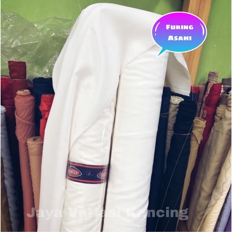 Jual (Per 50cm )Furing Asahi / Puring Asahi / Kain Pelapis Dalaman ...