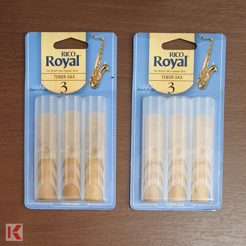 Jual Reed Tenor Sax Rico Royal Ukuran 3 (3pcs) | Shopee Indonesia