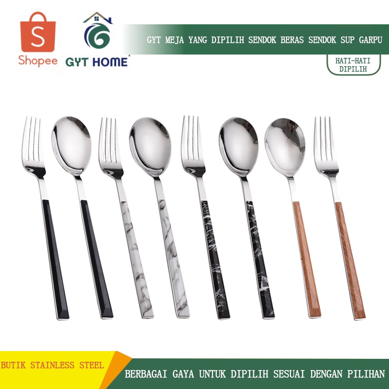 Jual GYT high end stainless steel yang dipilih dengan cermat sendok ...